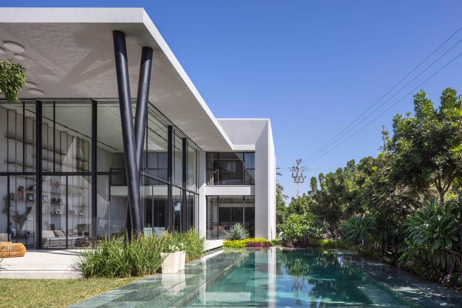 Nof Yam a luxurious architecturally designed villa for rent / sale ...